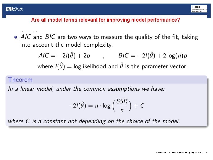 Design of Experiments An Example The Problem Measure