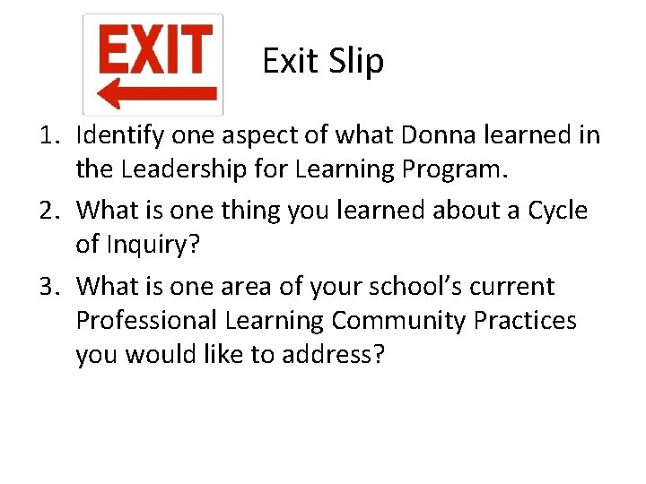 Closing the Achievement Gap by using the Cycle