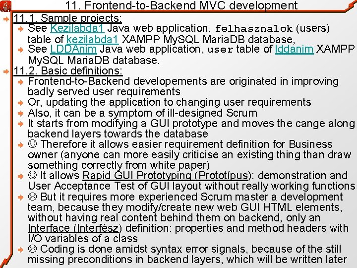Computer Science BSc Java programming Presentation 8 Dr