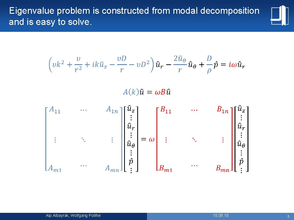 Identification of Swirl Waves using Local Stability Analysis