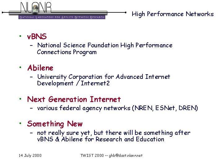 The Klearinghouse a network based model for user