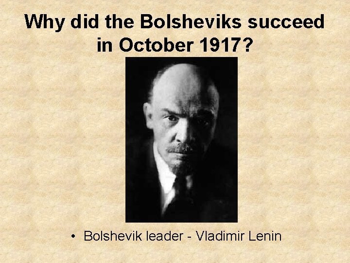 The story of the October revolution The February