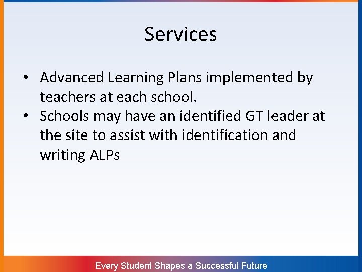 Exceptional Student Services DAC Update Presented by Rachael