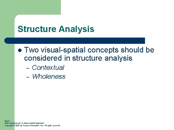 Web Development A VisualSpatial Approach Chapter 5 Site