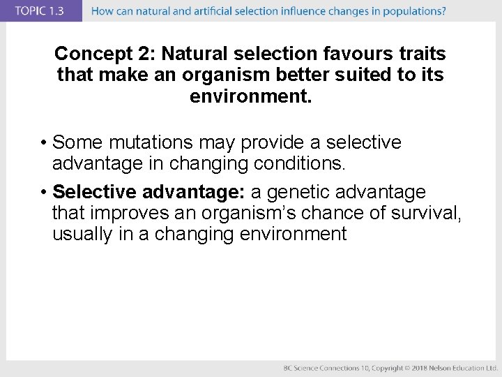 BC Science Connections 10 Unit 1 DNA is