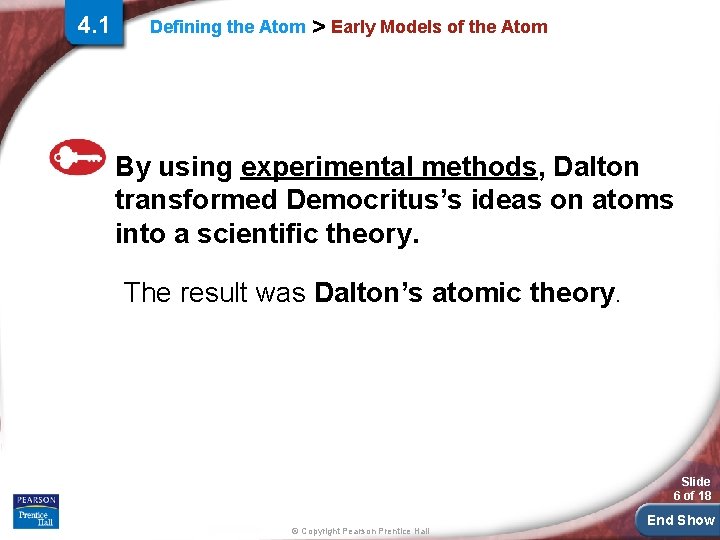 4 1 Defining the Atom The lab technician