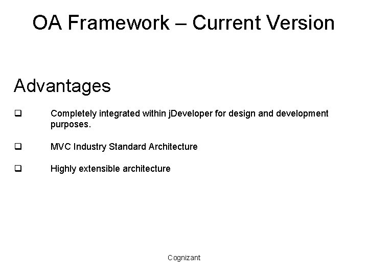 Brief History of OA Framework and its future