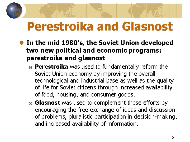 Chapter 9 Emerging Markets 1 Learning Objectives To