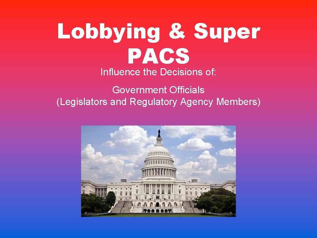 Super PACS The Ethical Dilemma The Birth of