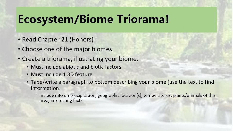 Ecology Biome POGIL INTERACTIVEQuickwrite What is Biodiversity The