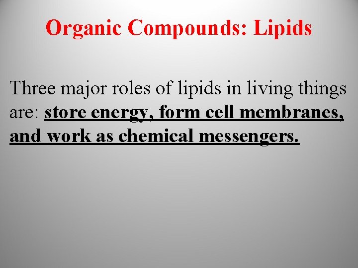 Structure and Function of Macromolecules Making and breaking