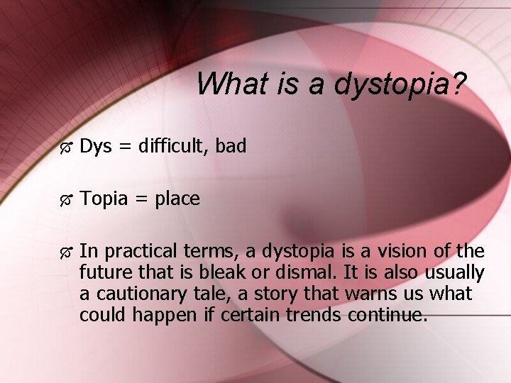 Introduction to Fahrenheit 451 By Ray Bradbury DYSTOPIA