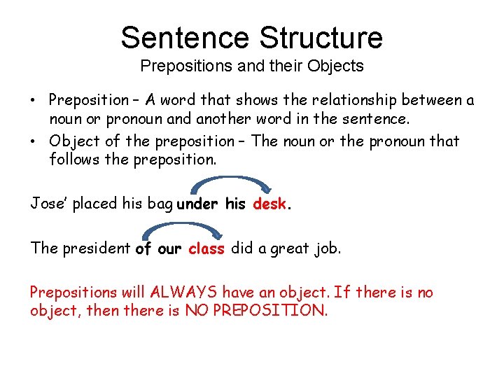 Whats the difference between a part of speech