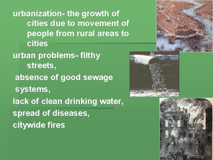 North and South Take Different Paths urbanization the