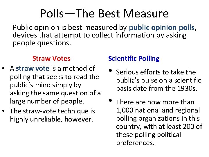 Unit 2 Public Opinion What is Public Opinion