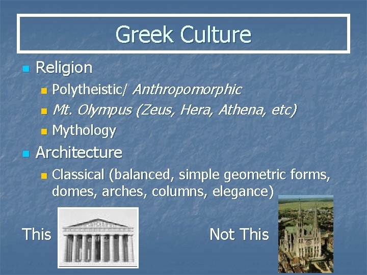 The Greeks 750 BC 200 BC n Geography
