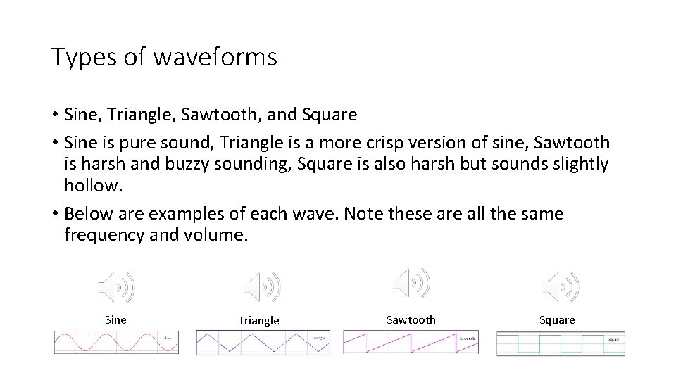 Audio Theory What is Sound Sound is vibrations