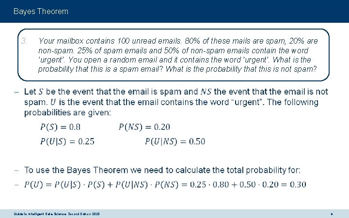 Bayes Classifiers Exercise Exercise 1 Bayes Theorem Guide