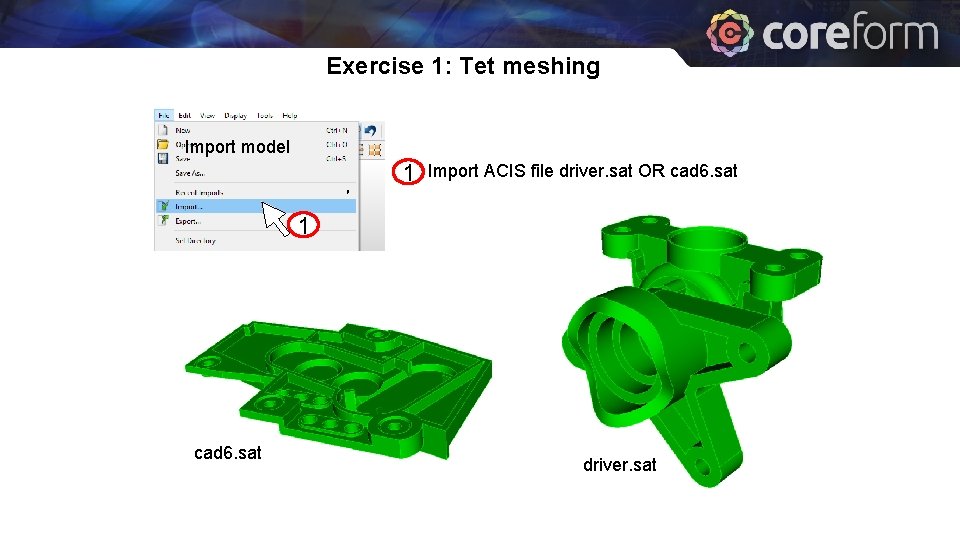 CUBIT FastStart Tutorial 11 Mesh Control Mesh Sizing