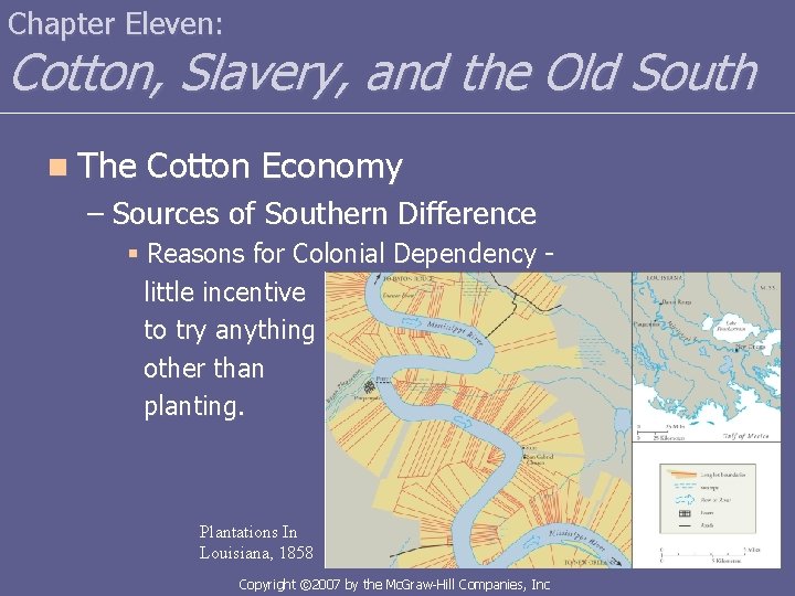 Alan Brinkley AMERICAN HISTORY 12e Chapter Eleven Cotton