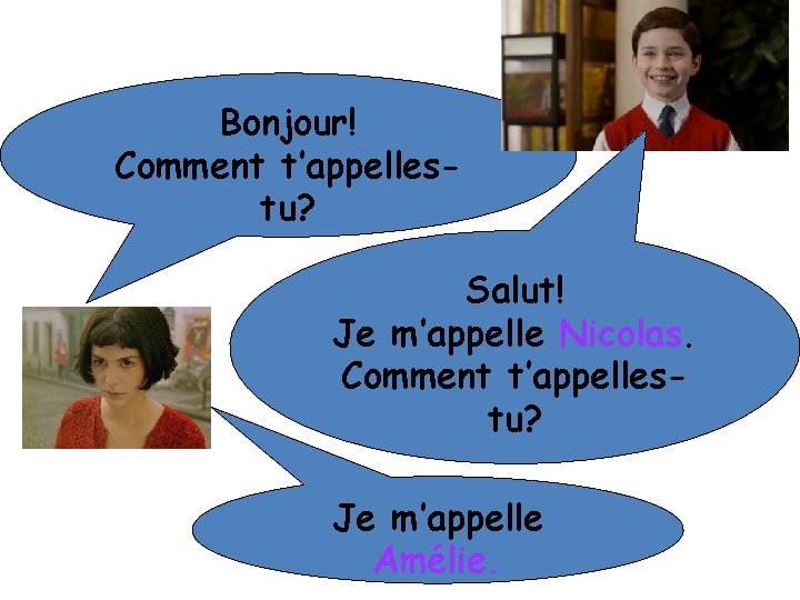 Year 6 Resources Aujourdhui on apprend Bonjour Greetings