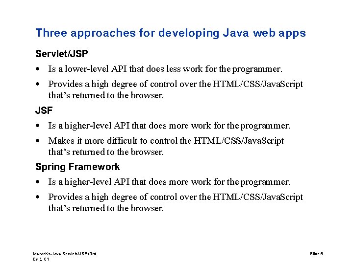 An introduction to web programming with Java Murachs