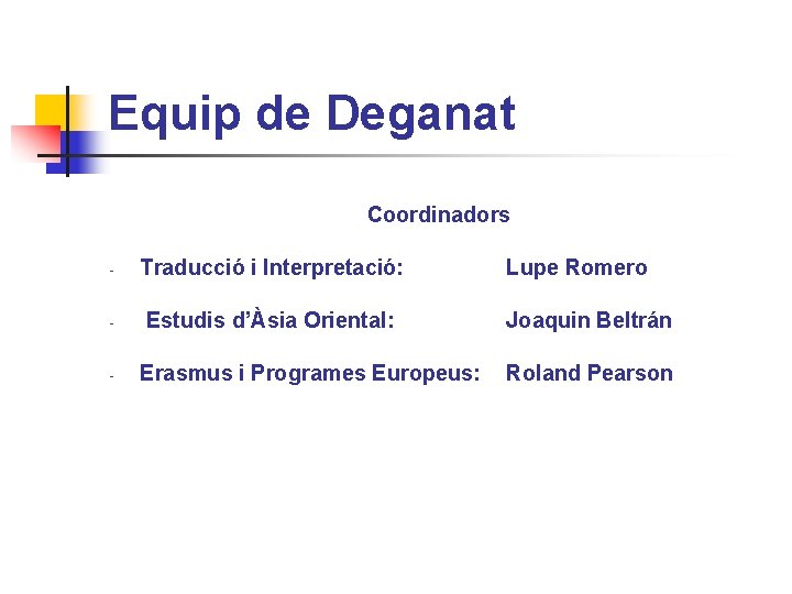 UNIVERSITAT AUTNOMA DE BARCELONA Facultat de Traducci i