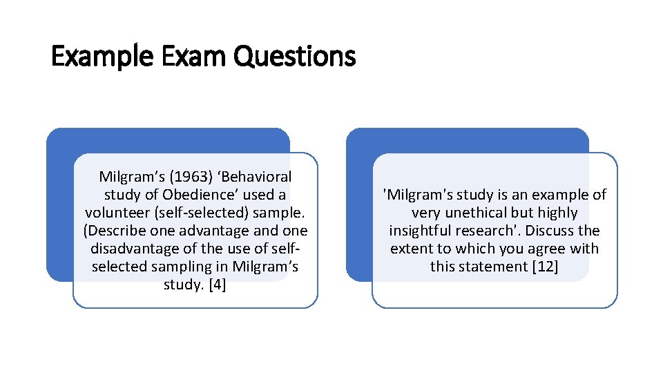 Milgram 1963 Unit 2 Background Aims Milgram wanted