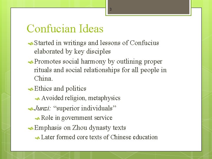 Chapter 8 Part 2 Religion Big Idea The