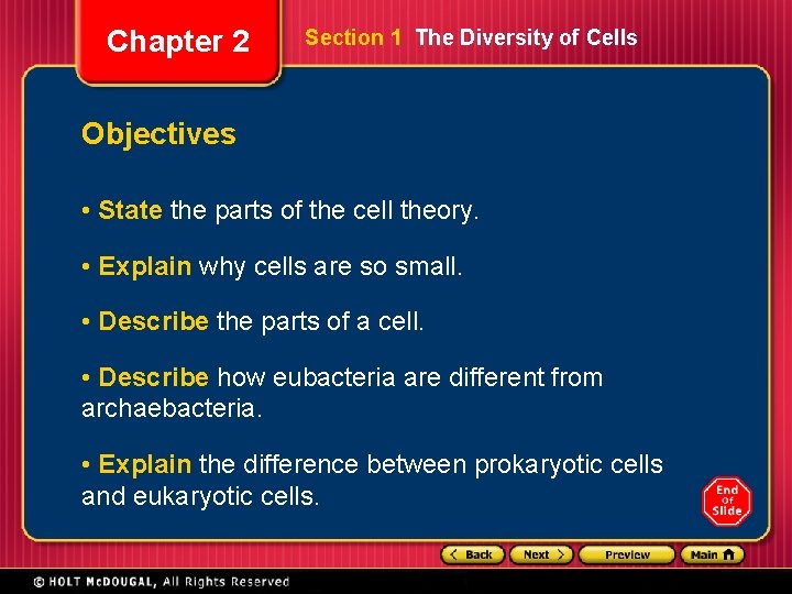 Chapter 2 Cells The Basic Units of Life