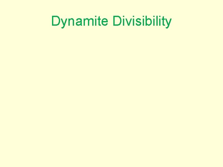 Fun and Games Number Theory GONE WILD Factors