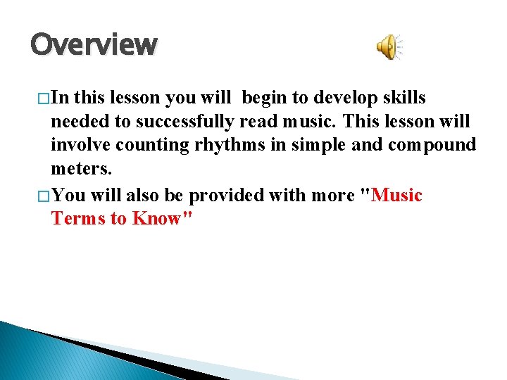 Unit 2 Music reading basics Rhythm and Counting