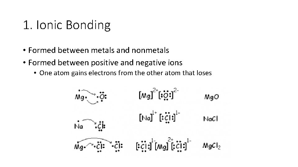 Chemical Bonding Chapter 20 Stability Achieved by Bonding