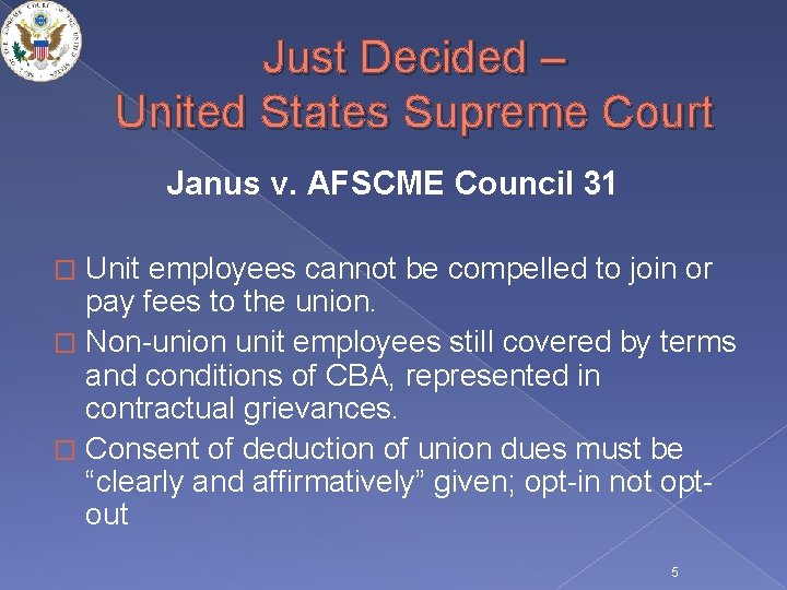 2018 NJASBO Fall InService Programs Legislative and Case