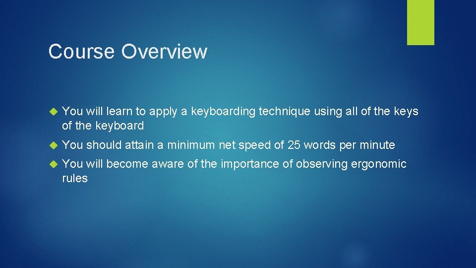 Keyboarding Introduction MODULE 2 KEYBOARDING PREPARED BY ANNA