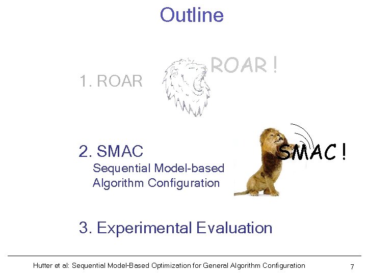 Sequential Modelbased Optimization for General Algorithm Configuration Frank