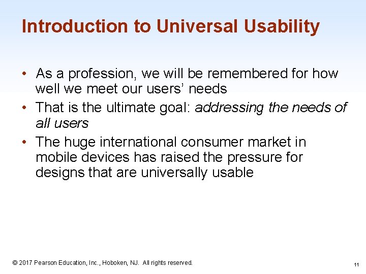 CHAPTER 2 Universal Usability Designing the User Interface