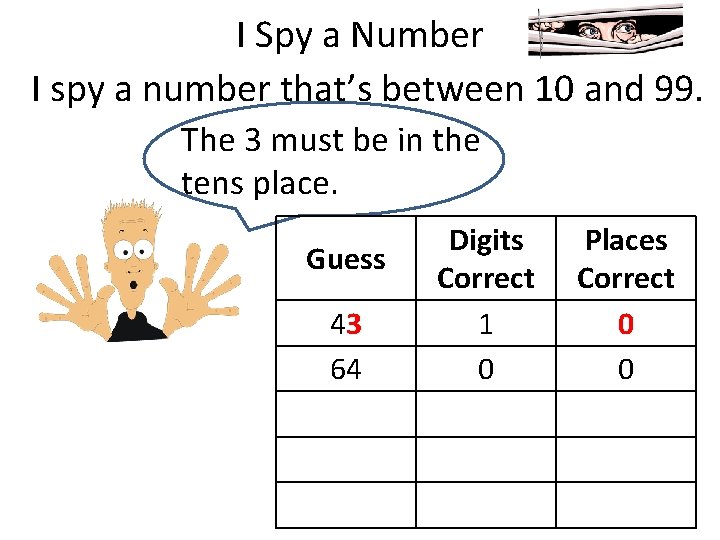 I Spy a Number M 3 N 1