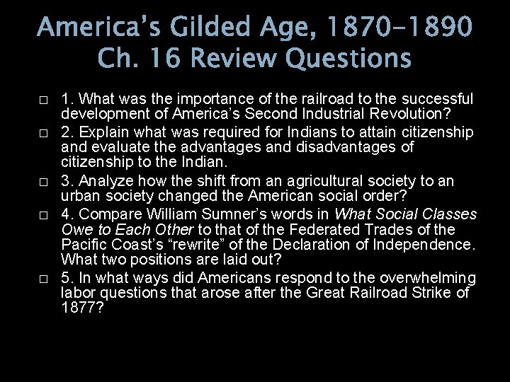 APUSH TOWARD A GLOBAL PRESENCE 1870 1920 Weber