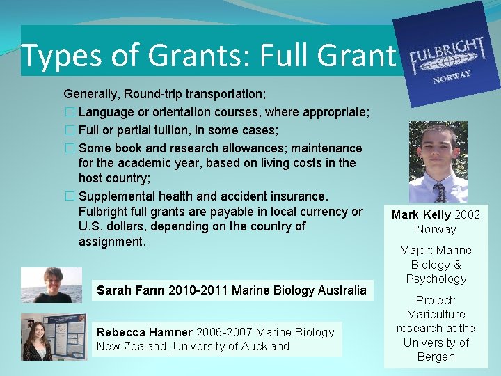 INFORMATIONAL SESSION Campus Fulbright Representative Dr Theodore W