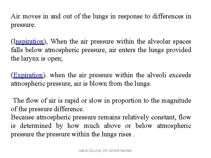HUMAN RESPIRATORY SYSTEM By Dr Soheir Hagras sarahagrasinaya