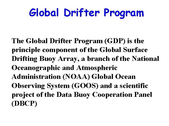 All You Wanted To Know About Drifters Operations