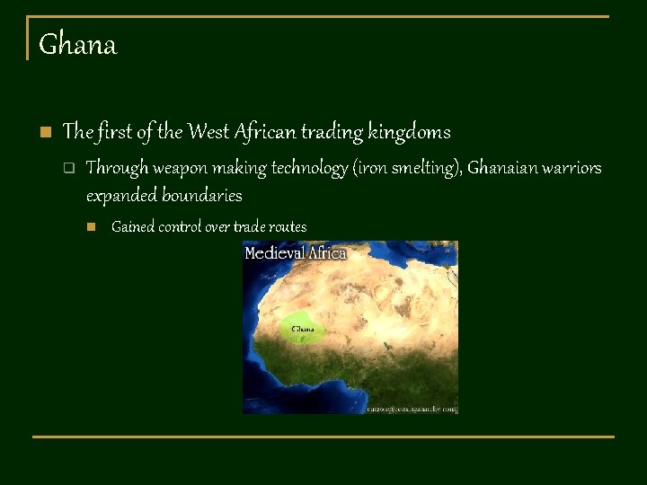 Western African Civilizations Ghana Mali Songhai Bantu n