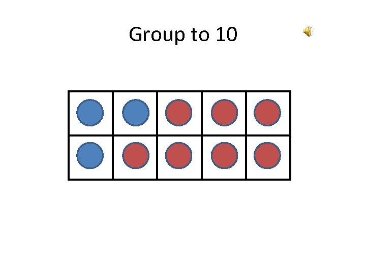 Strategies for learning addition and subtraction facts Subitising