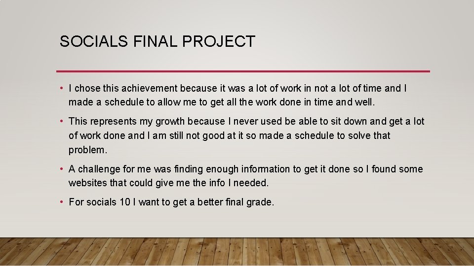 MY DIGITAL PORTFOLIO BY CARSON HARPER MY ACHIEVEMENTS