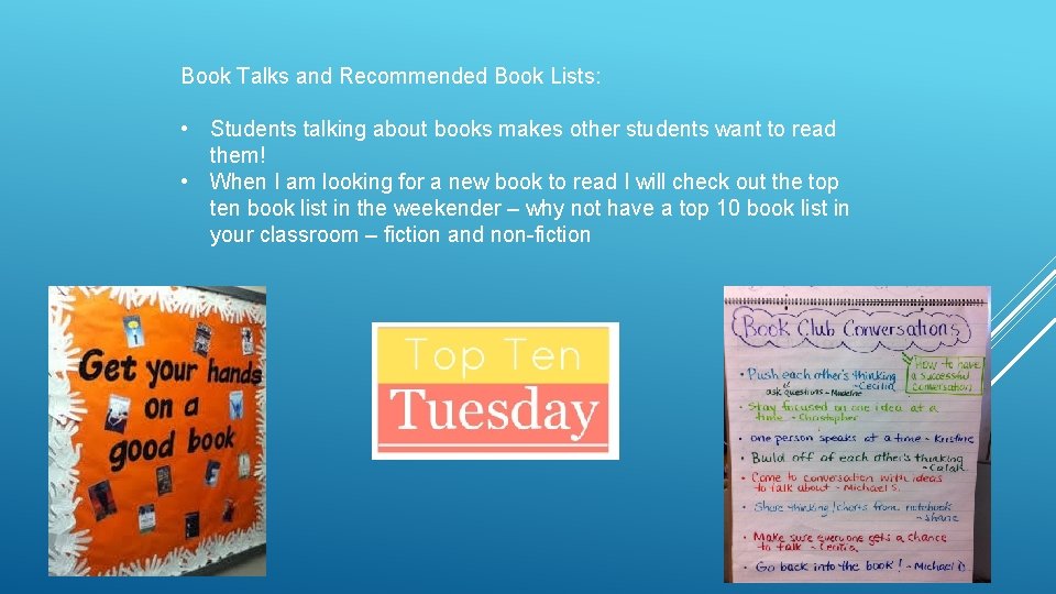 ORGANIZING AN OUTSTANDING CLASSROOM LIBRARY Make excellent classroom