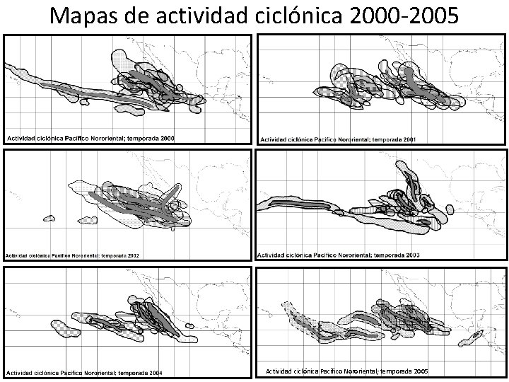 Resumen sobre actividad ciclnica 2000 2018 en el