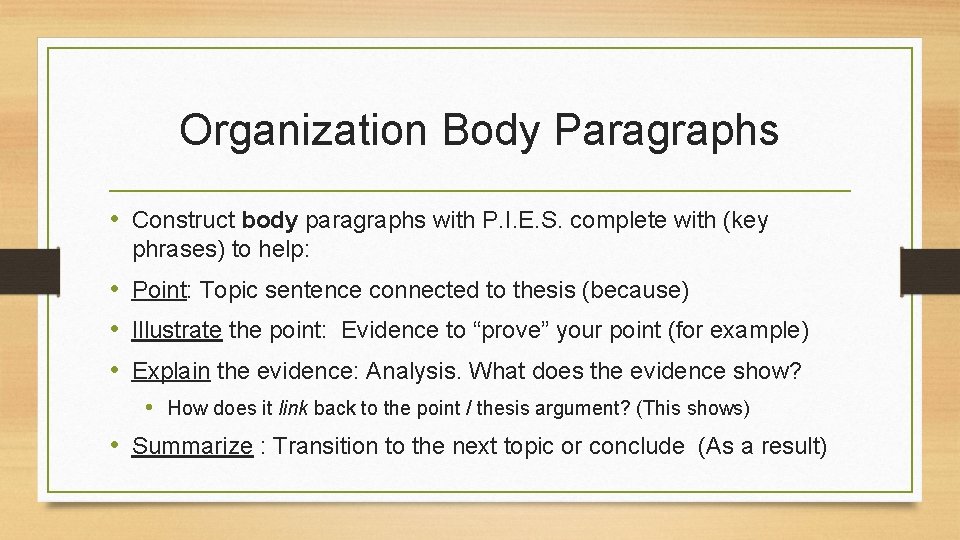 AP European DBQ Writing Examine the Skills and
