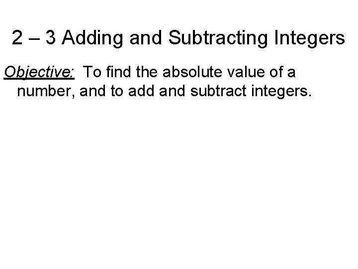 Drill 17 Name the set of numbers graphed