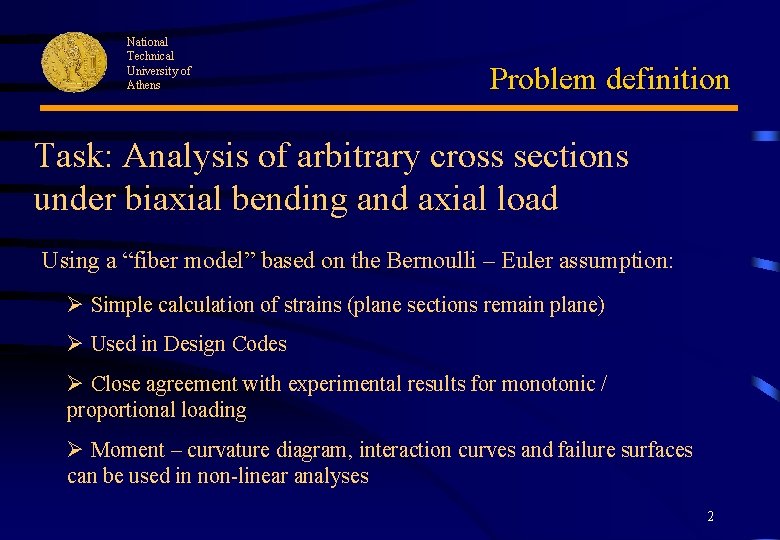 Ultimate Strength Analysis of Arbitrary Cross Sections under